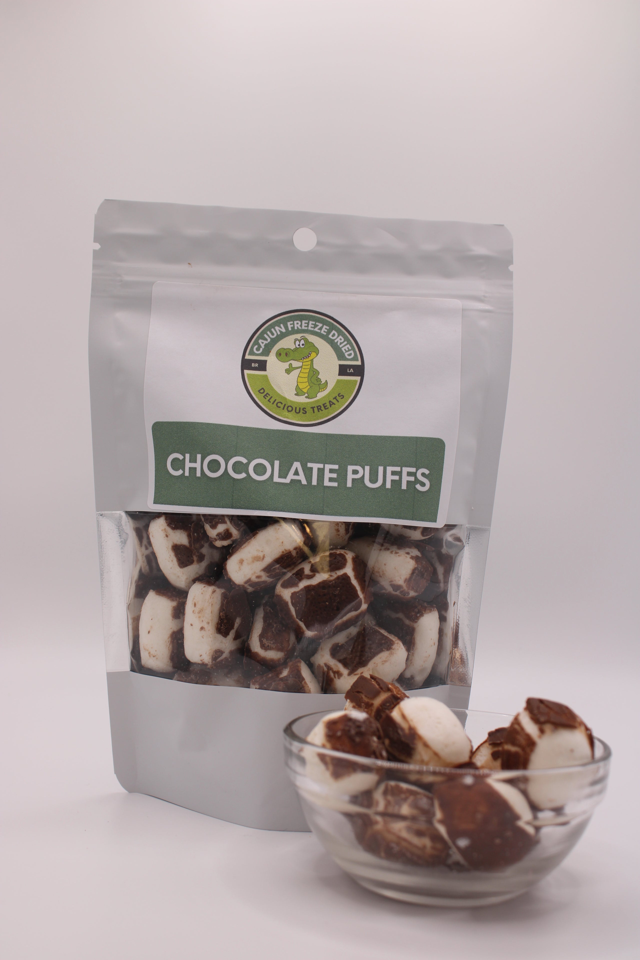Freeze Dried Chocolate Puffs | Cajun Freeze Dried